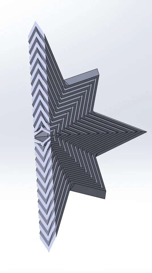 Star Fidget Toy by Theone | Download free STL model | Printables.com