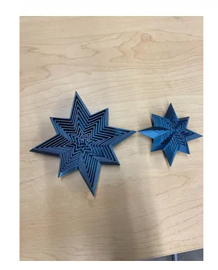 Star Fidget Toy by Theone | Download free STL model | Printables.com