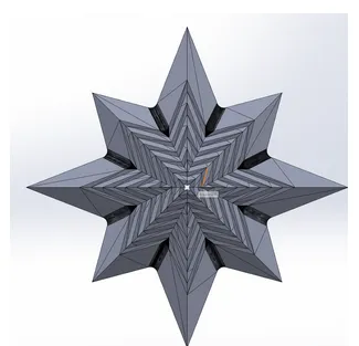 Star Fidget Toy by Theone | Download free STL model | Printables.com
