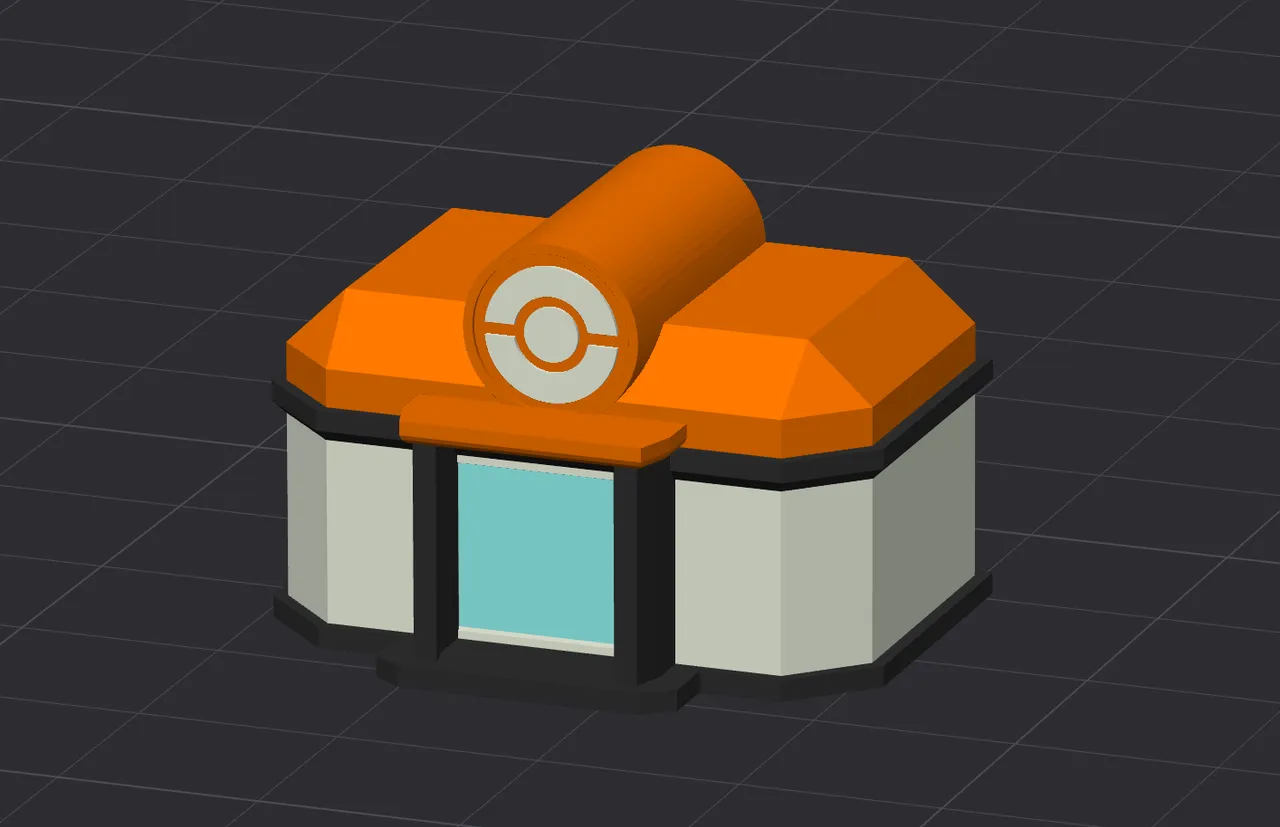 Pokemon PokéCenter V1 by Lucas | Download free STL model | Printables.com