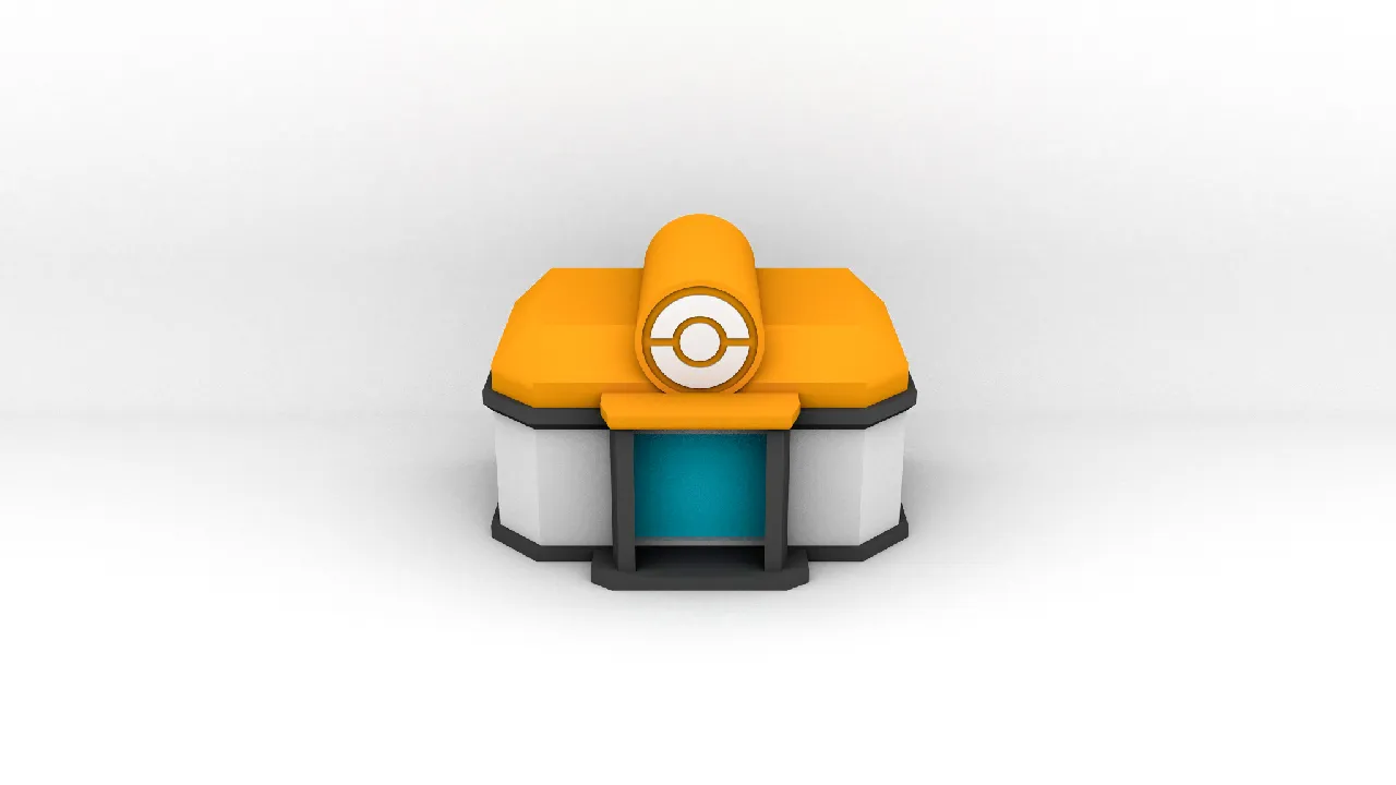 Pokemon PokéCenter V1 by Lucas | Download free STL model | Printables.com