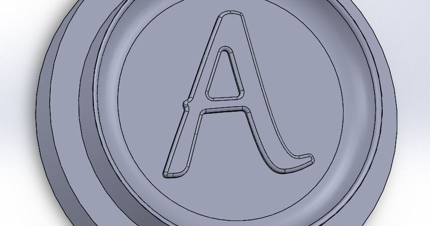 Bath Bomb Mold Bottom - Letters by SkippyMcSlappyPants | Download free ...