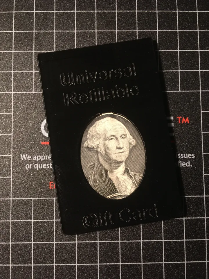 Universal refillable gift card by Cinnamon - Become | Download free STL ...