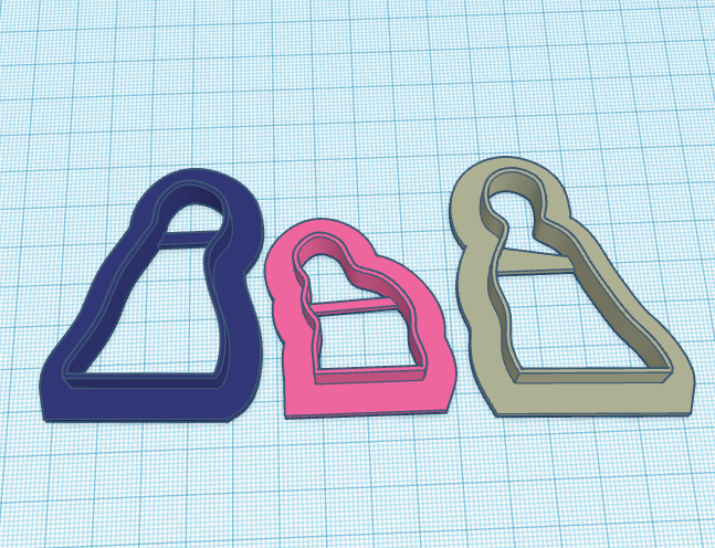 Nativity scene gingerbread cutter by August Benesch | Download free STL ...