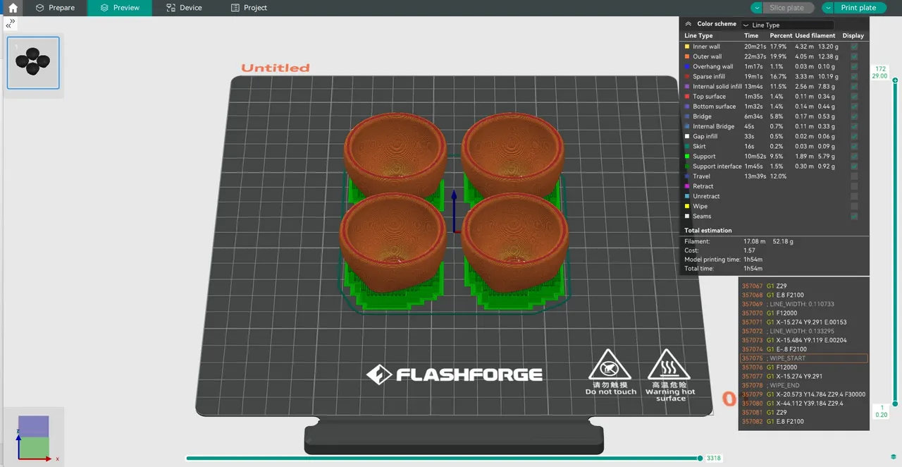 Squash Ball Feet for Flash Forge Adventurer 5M (aka Flash Feet) by Rob ...