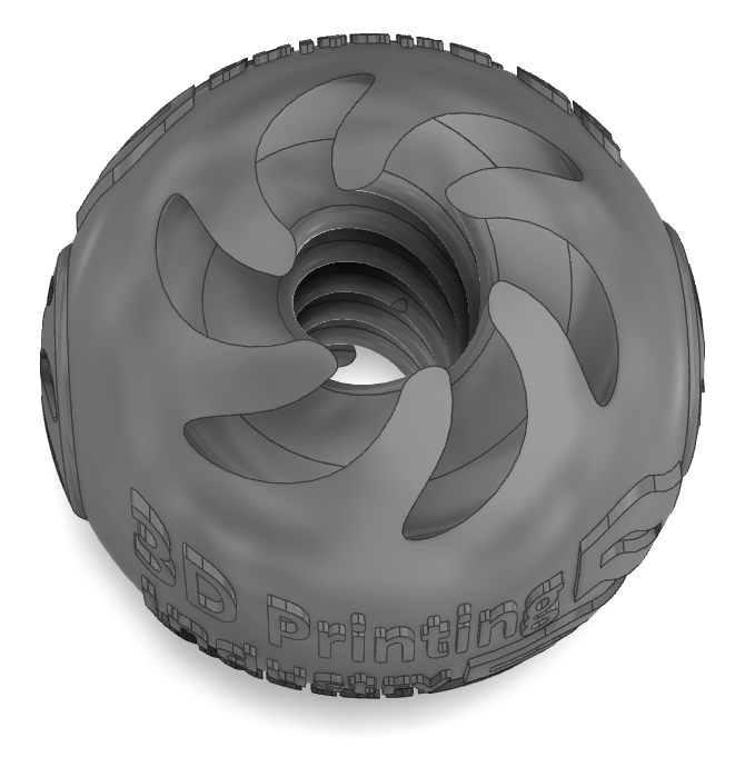 Spiral Fidget Trophy 2024 par M.O. | Téléchargez gratuitement un modèle ...