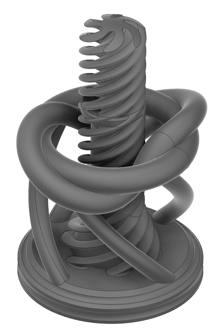 Spiral Fidget Trophy 2024 par M.O. | Téléchargez gratuitement un modèle ...
