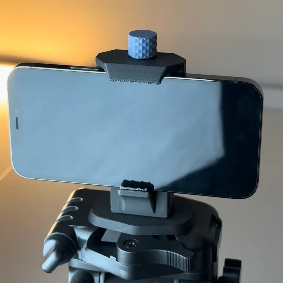 Tripod Phone Holder (Vertical and Horizontal) by thisis3dprinted ...