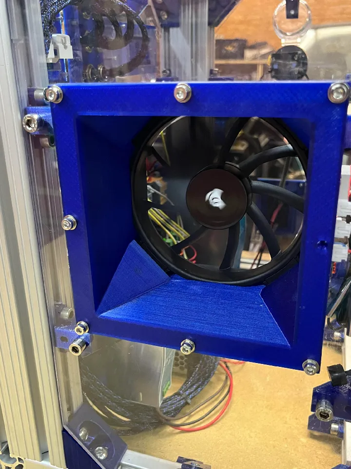 120mm Enclosure Fan & Controller Mount by Alloysome | Download free STL ...