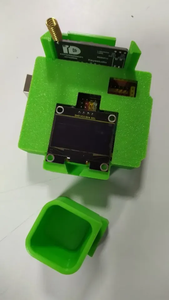 Caja ESP32Steamakers Lora by opcion3d | Download free STL model ...