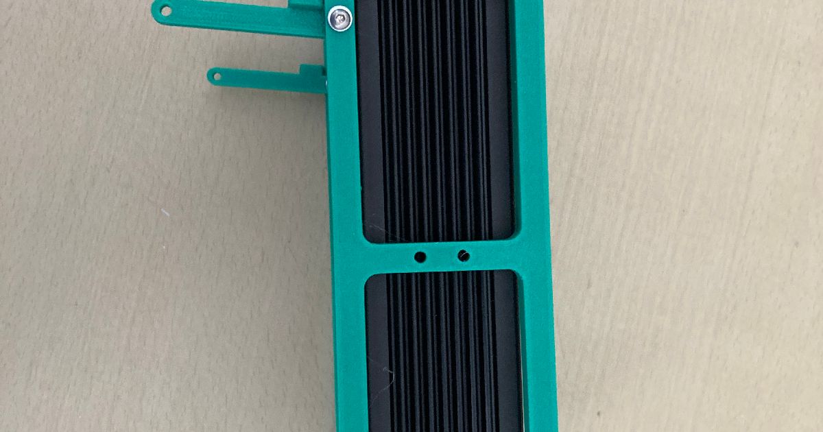 Xiegu G90 Protective Side Rails by rooihond | Download free STL model ...