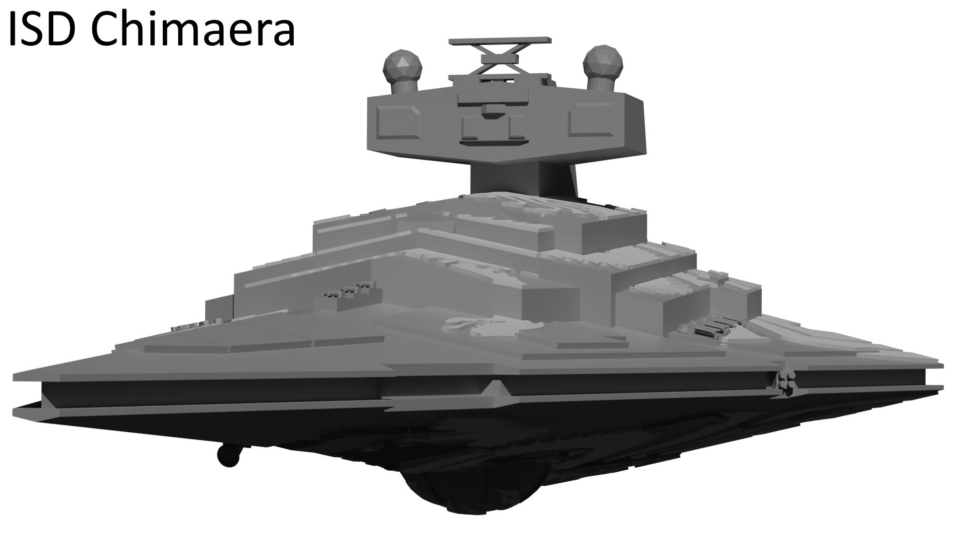 Star Wars Imperial Star Destroyer by DanielAlex | Download free STL ...