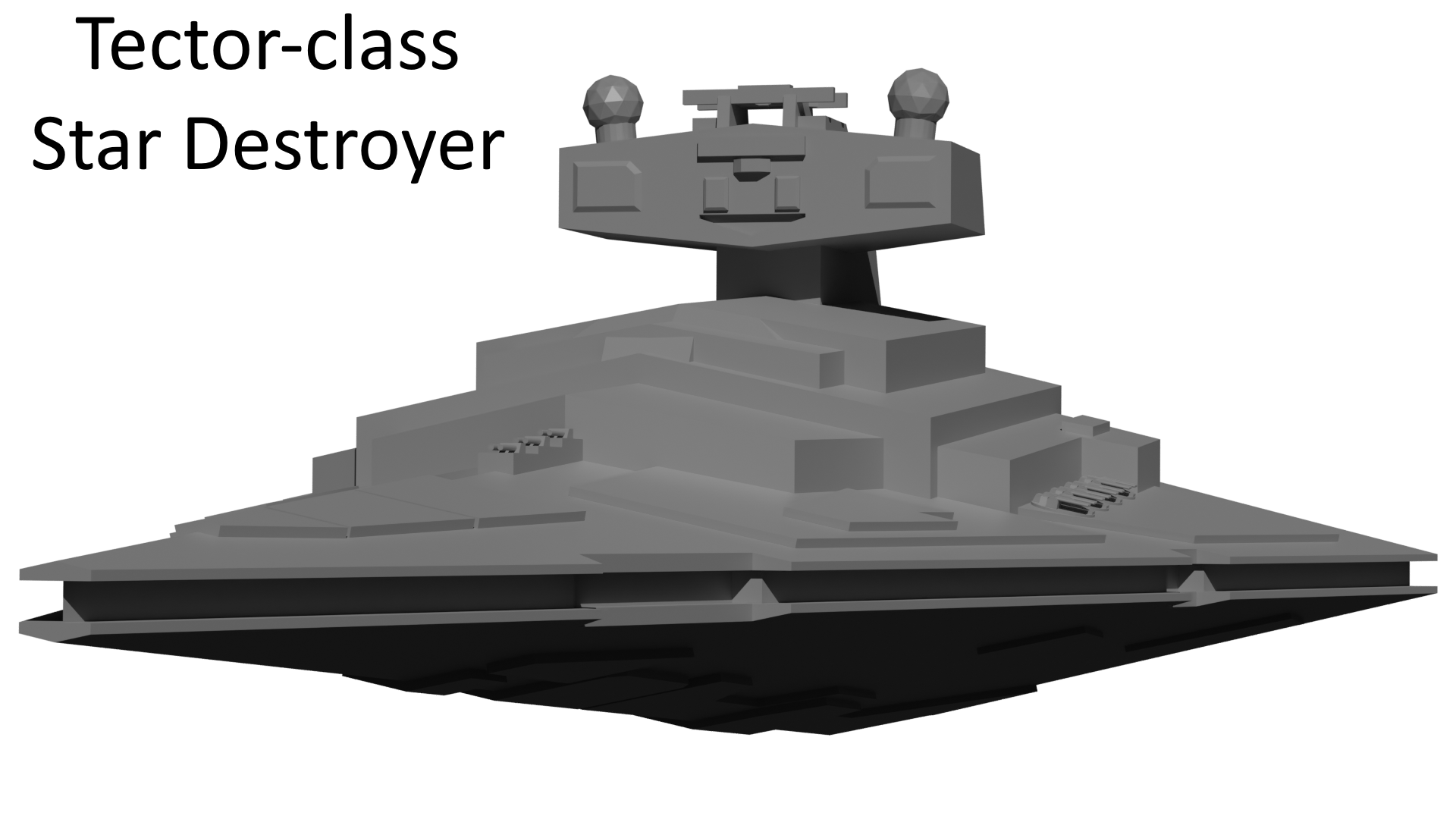 Star Wars Imperial Star Destroyer by DanielAlex | Download free STL ...