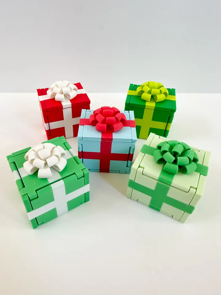 Folding Gift Boxes (3 styles) by 3DPmom | Download free STL model ...