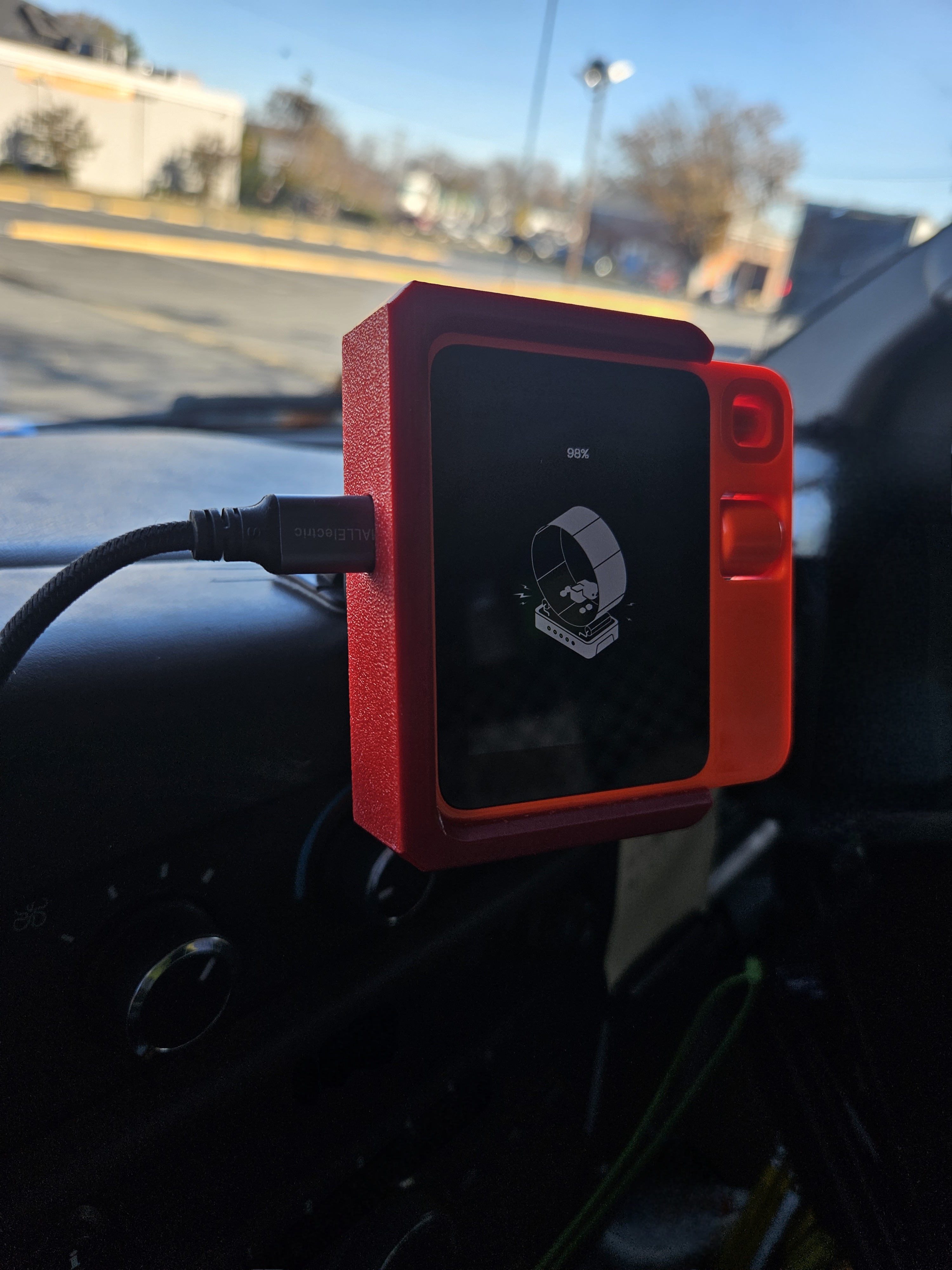 Slide & Charge Dock and stand for Rabbit R1 by 3DCreationsbyChad ...