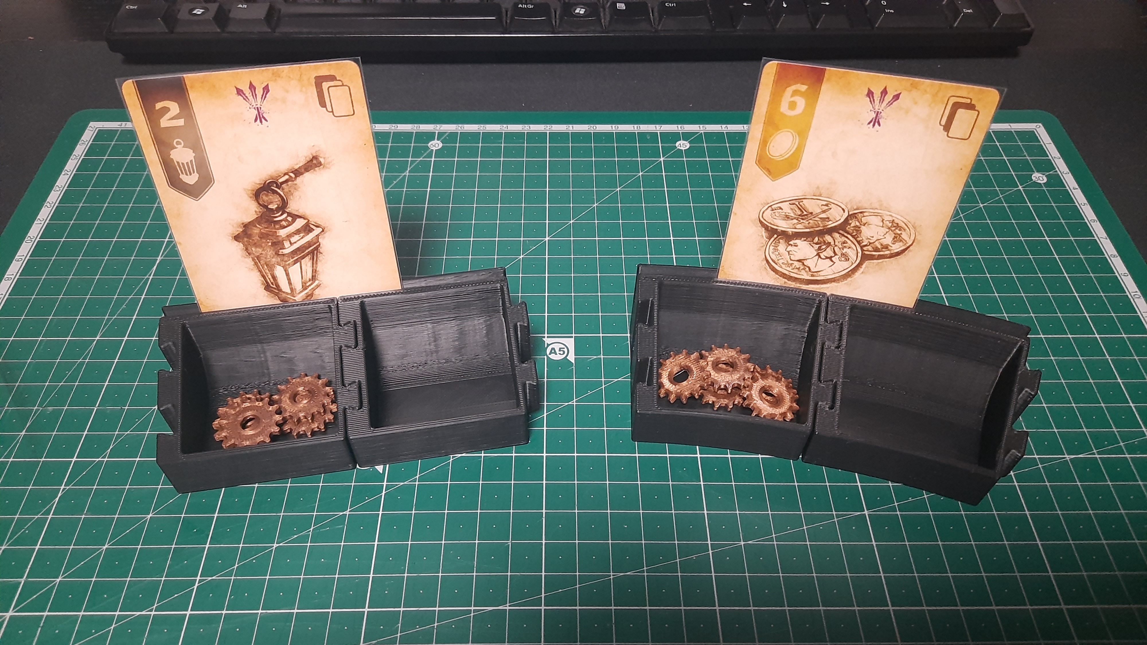 Modular Card / Component Holder for Board Games by Libery300 | Download ...