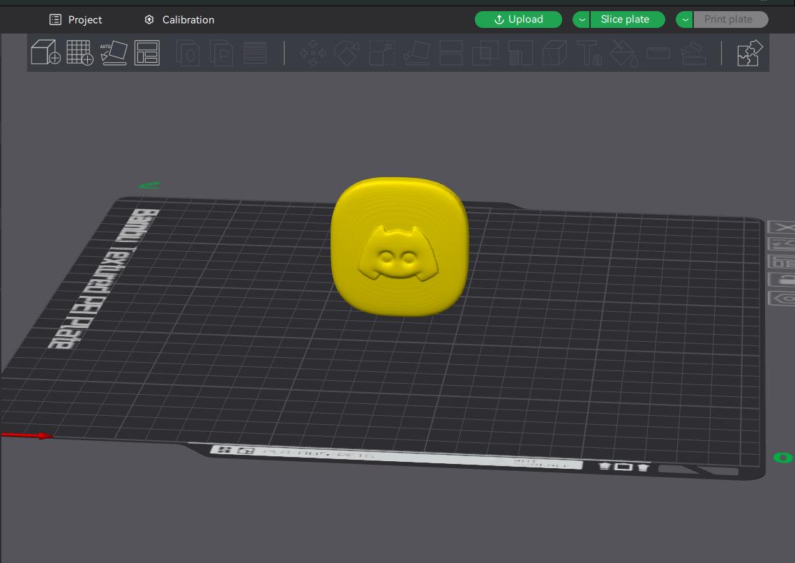 Discord Icon Chip by Dev Dad | Download free STL model | Printables.com