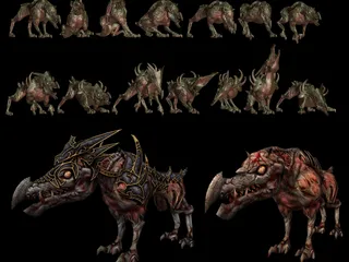 Requiem - Deadhound + Garuda by kaucukovnik.vi | Download free STL ...