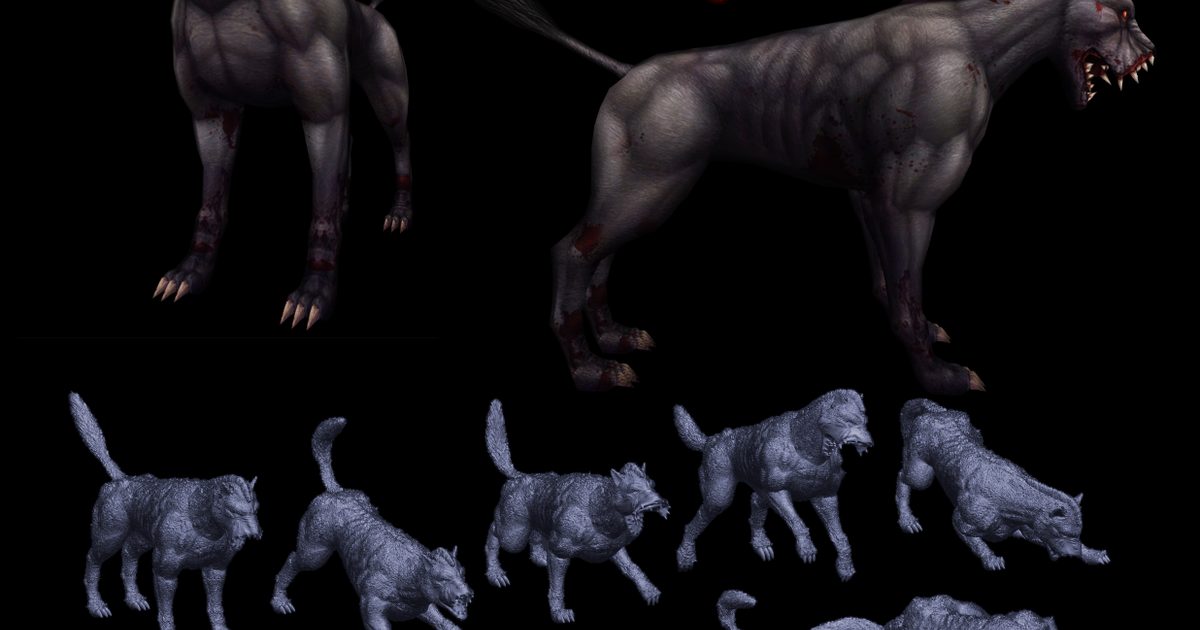 Requiem - Doom Hound by kaucukovnik.vi | Download free STL model ...