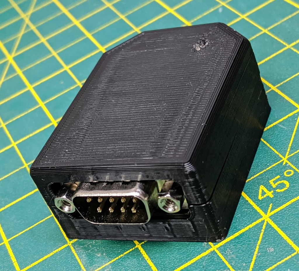 Monster Joystick 9 Pin Joystick to USB Adapter case by leejsmith ...