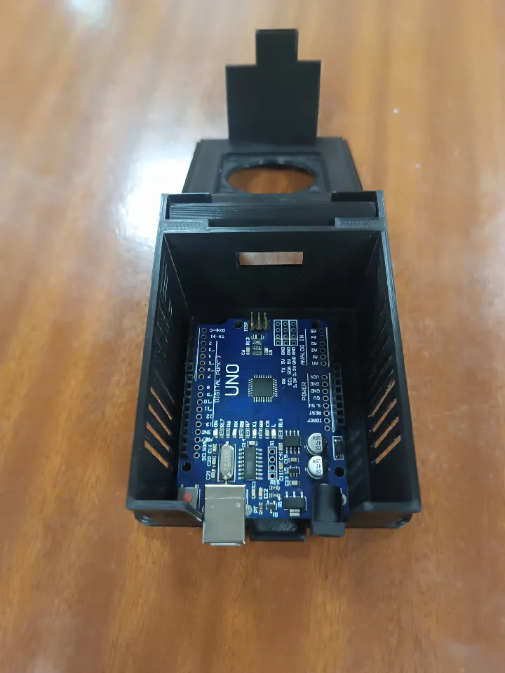 Enclosure for Arduino Uno based CNC Controller by Napolas | Download free STL model | Printables.com