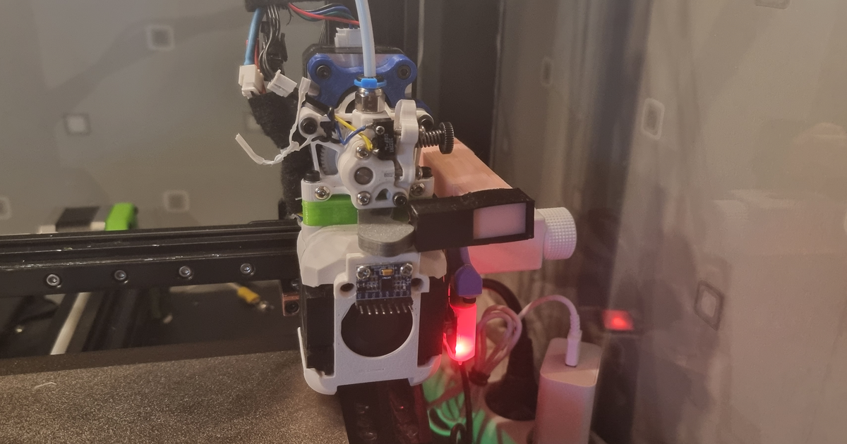 Ender 3 or similar pusher arm for filament cutter by Kristofer ...