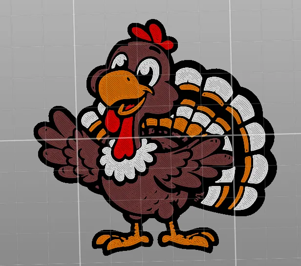 Thanksgiving Turkey by Mikek | Download free STL model | Printables.com