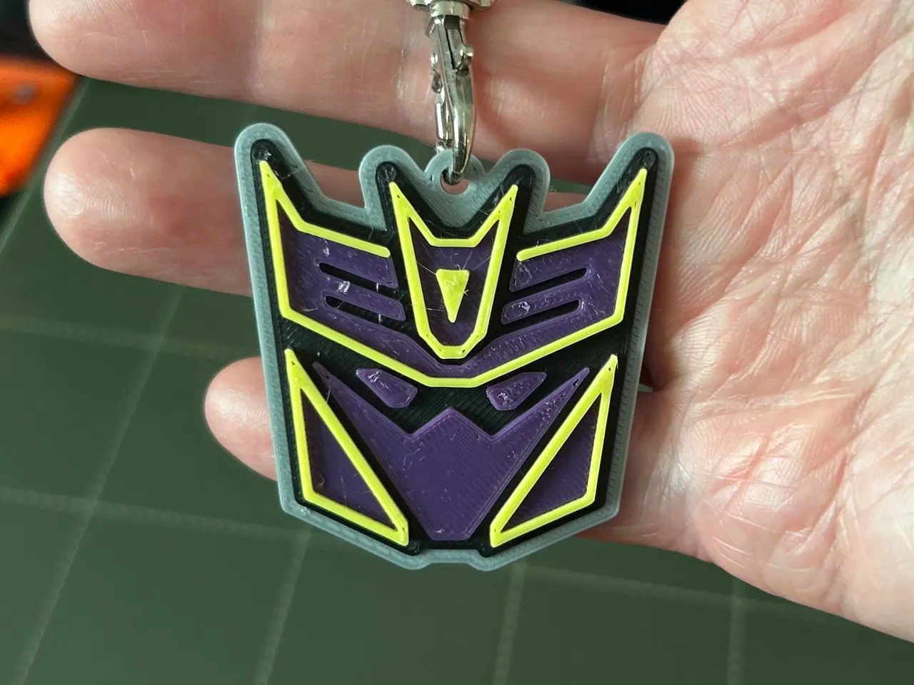 Transformers Megatronus Prime Badge & Keychain by nerdyviews | Download ...
