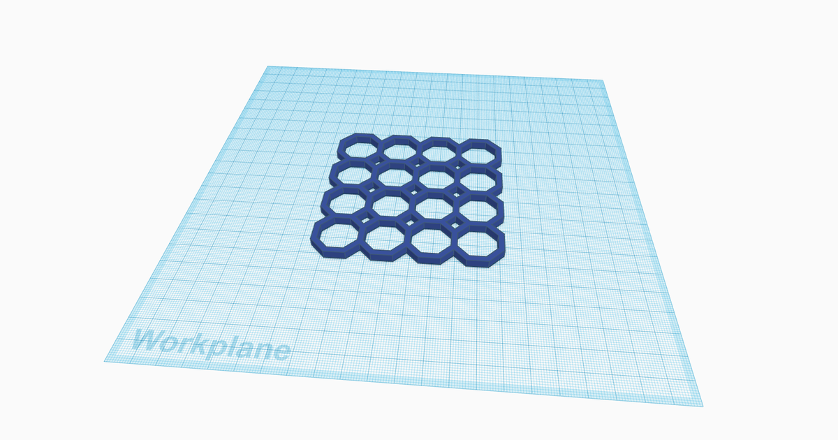 Octagon Base Frame by Aexanyte | Download free STL model | Printables.com