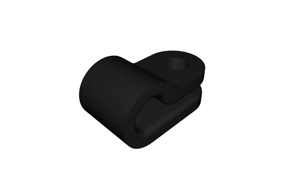 Cable clip by Isaak | Download free STL model | Printables.com