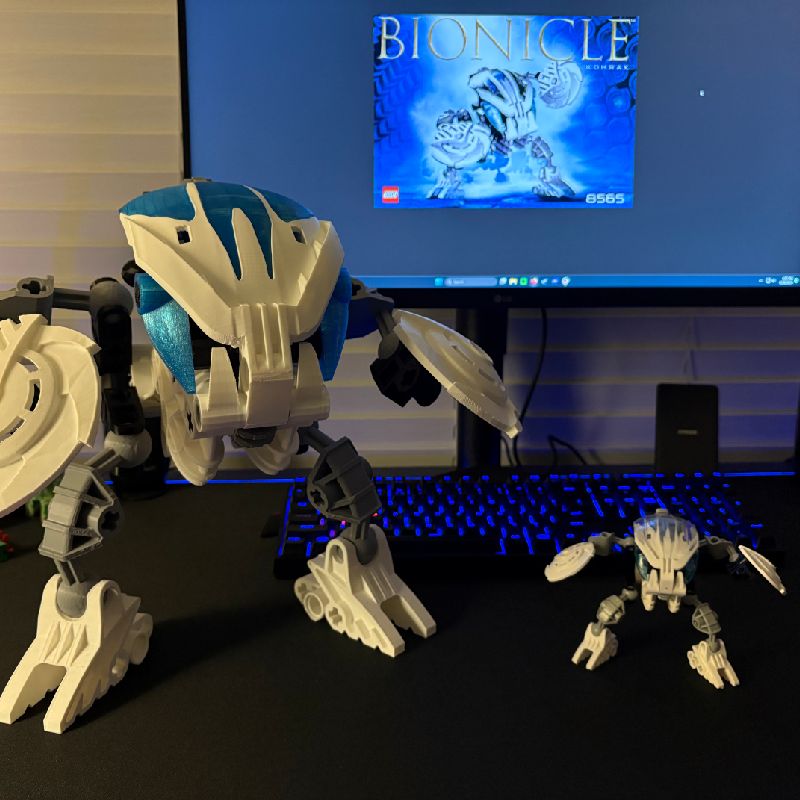 Bionicle Bohrok 300 Scale by jay16799 Download free STL model Printables