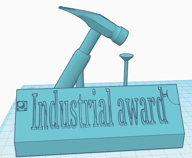 hammer award by Goated designer | Download free STL model | Printables.com