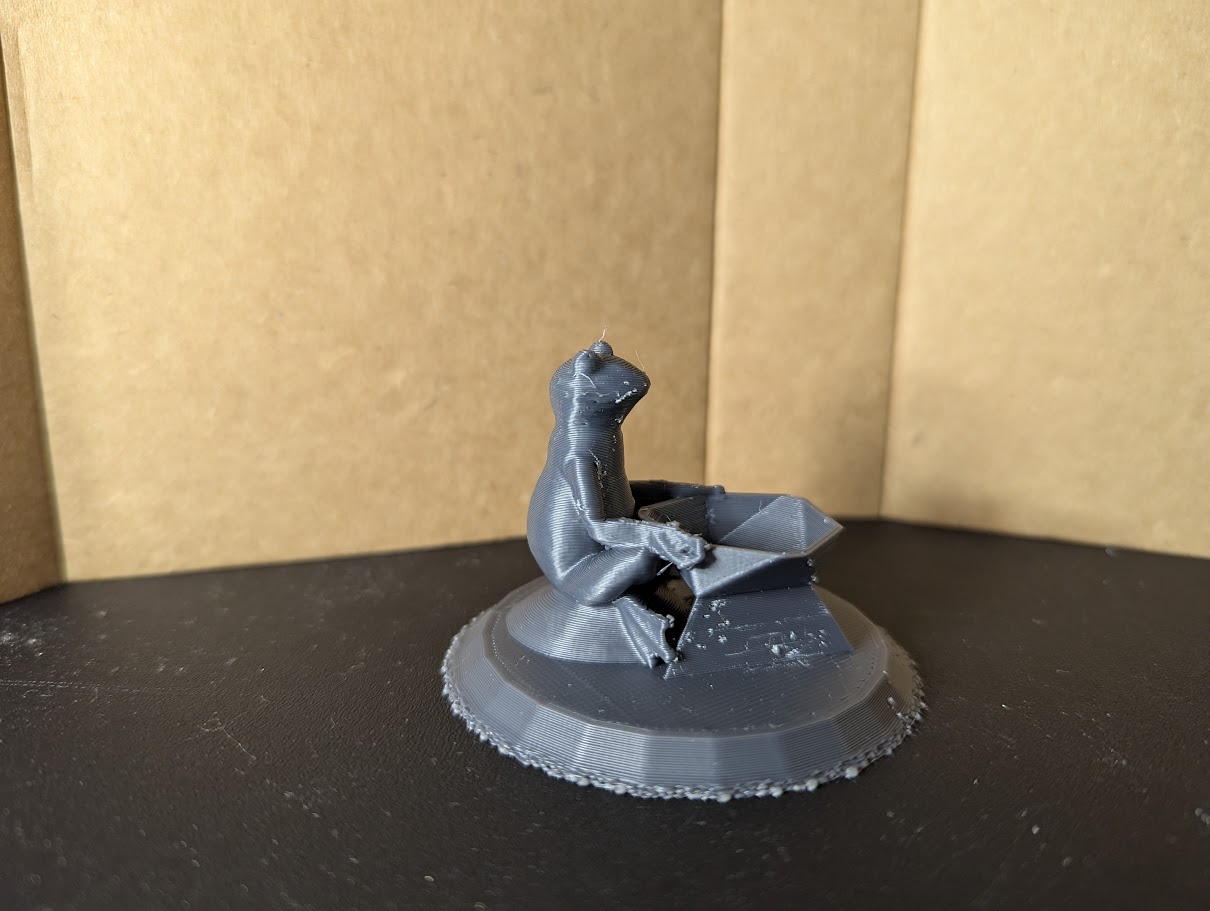 Sitting Frog Dice Guardian by OS24 | Download free STL model ...