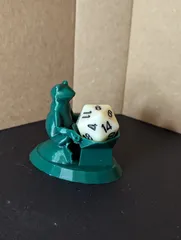 Wizard Frog Pondering His Dice Orb by OS24 | Download free STL model ...