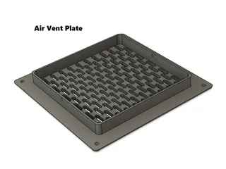 Air Vent Plate by McTech3D | Download free STL model | Printables.com