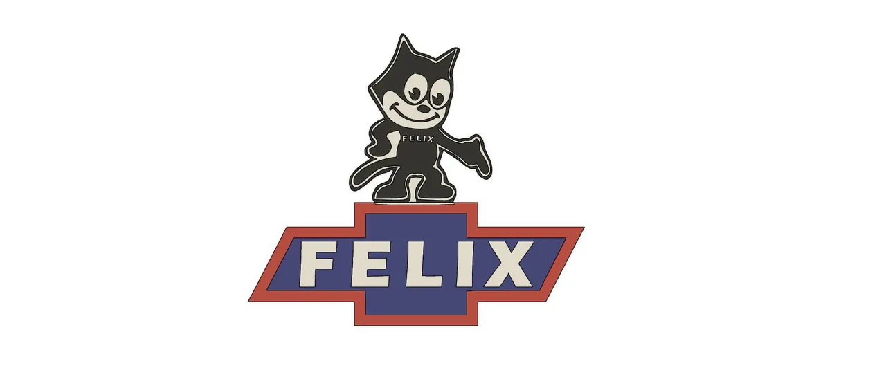 Felix Chevrolet Logo by Unholyorders82 | Download free STL model ...