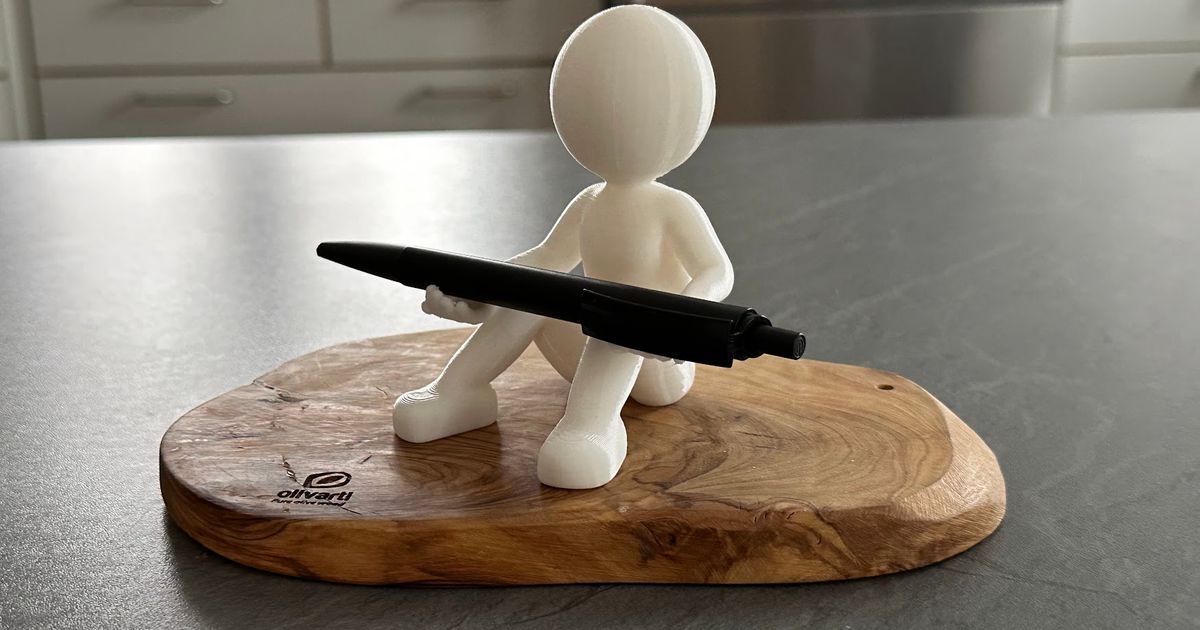 Pen Holder 3D Figure by Matthias L | Printables Store