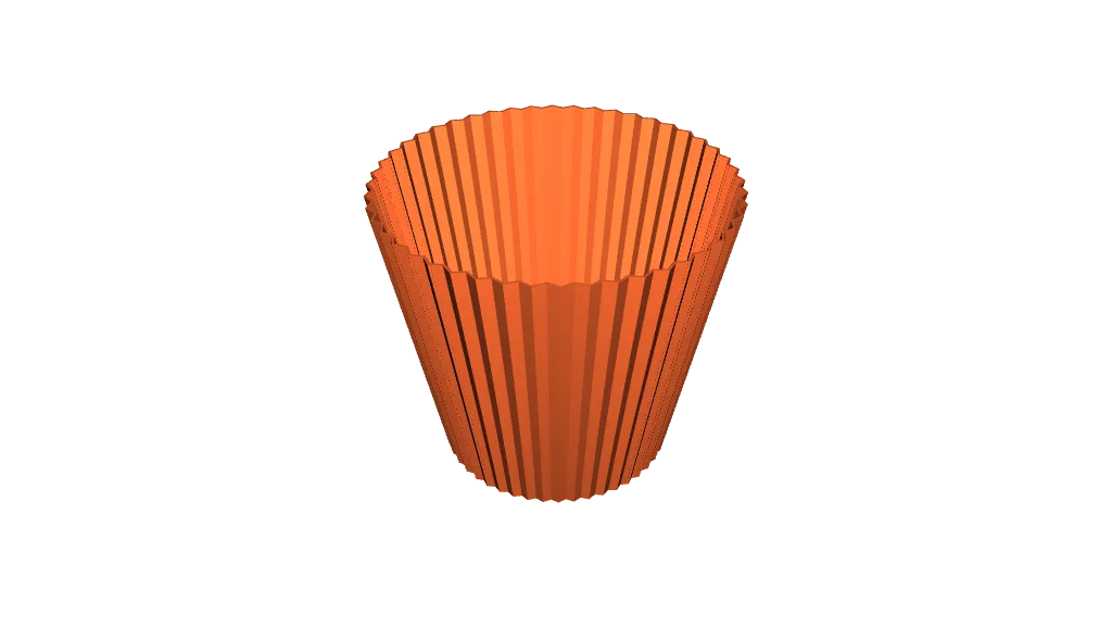 Muffin paper cup lamp (led lamp kit 001) by hellgy | Download free STL ...