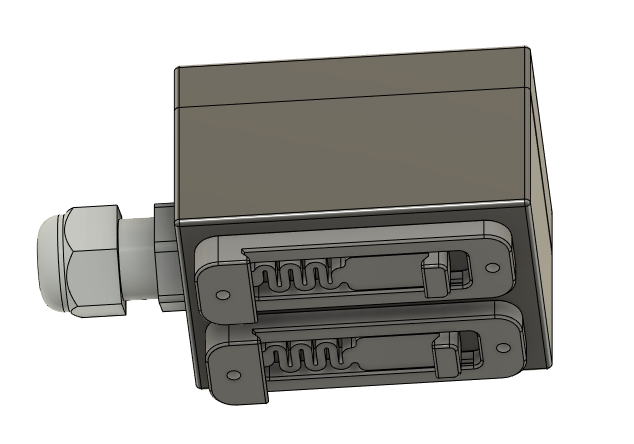 IEC C14 Power supply switch box for DIN rail by saso | Download free ...