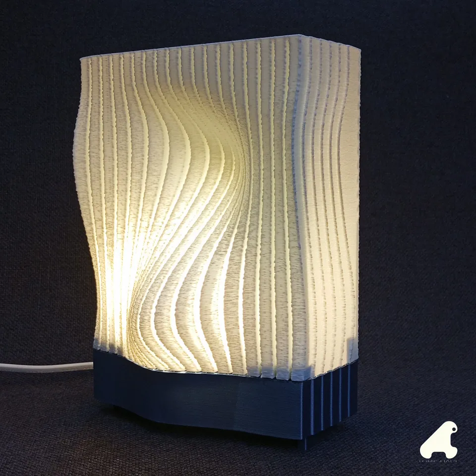 PHANTOM LAMP – Lampe à poser avec aération by Tomishape | Download free ...