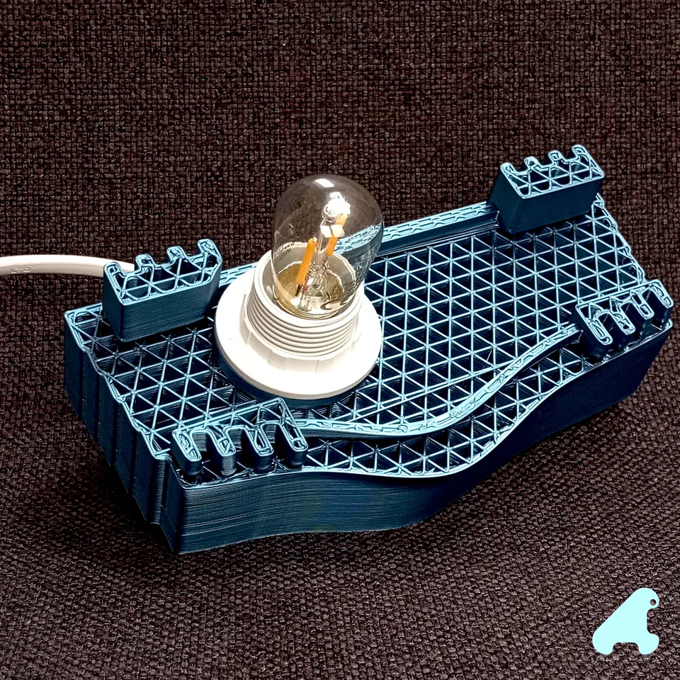 PHANTOM LAMP – Lampe à poser avec aération by Tomishape | Download free ...