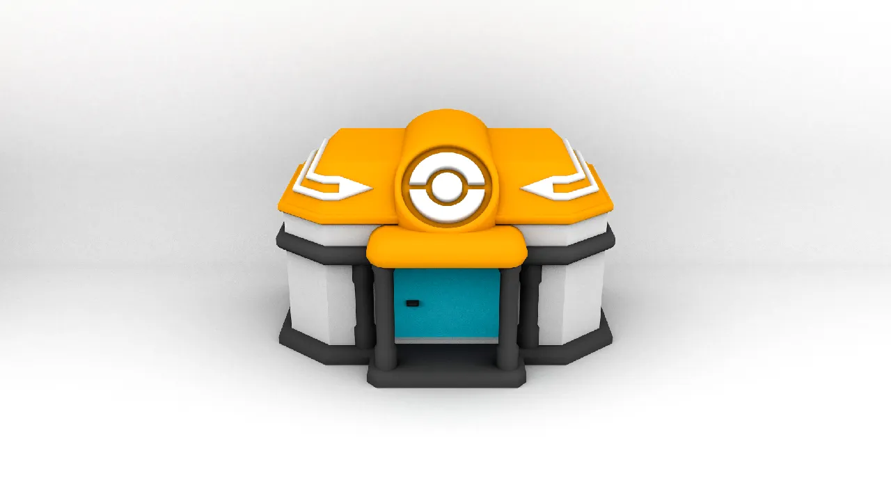 Pokemon Pokécenter V2 by Lucas | Download free STL model | Printables.com