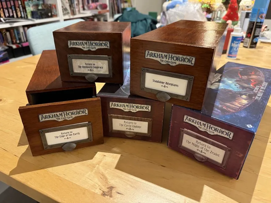 Arkham LCG "Return To" Card Boxes by Viiks | Download free STL model ...
