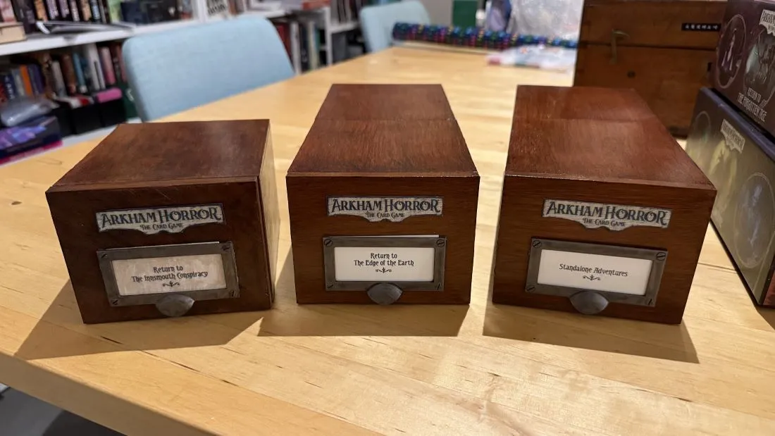 Arkham LCG "Return To" Card Boxes by Viiks | Download free STL model ...