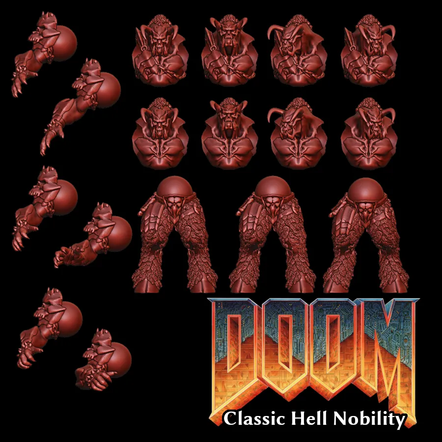 Doom - Hell Knight Classic (Gladiator) by kaucukovnik.vi | Download ...