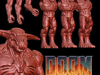 Doom - Icon of Sin by kaucukovnik.vi | Download free STL model ...