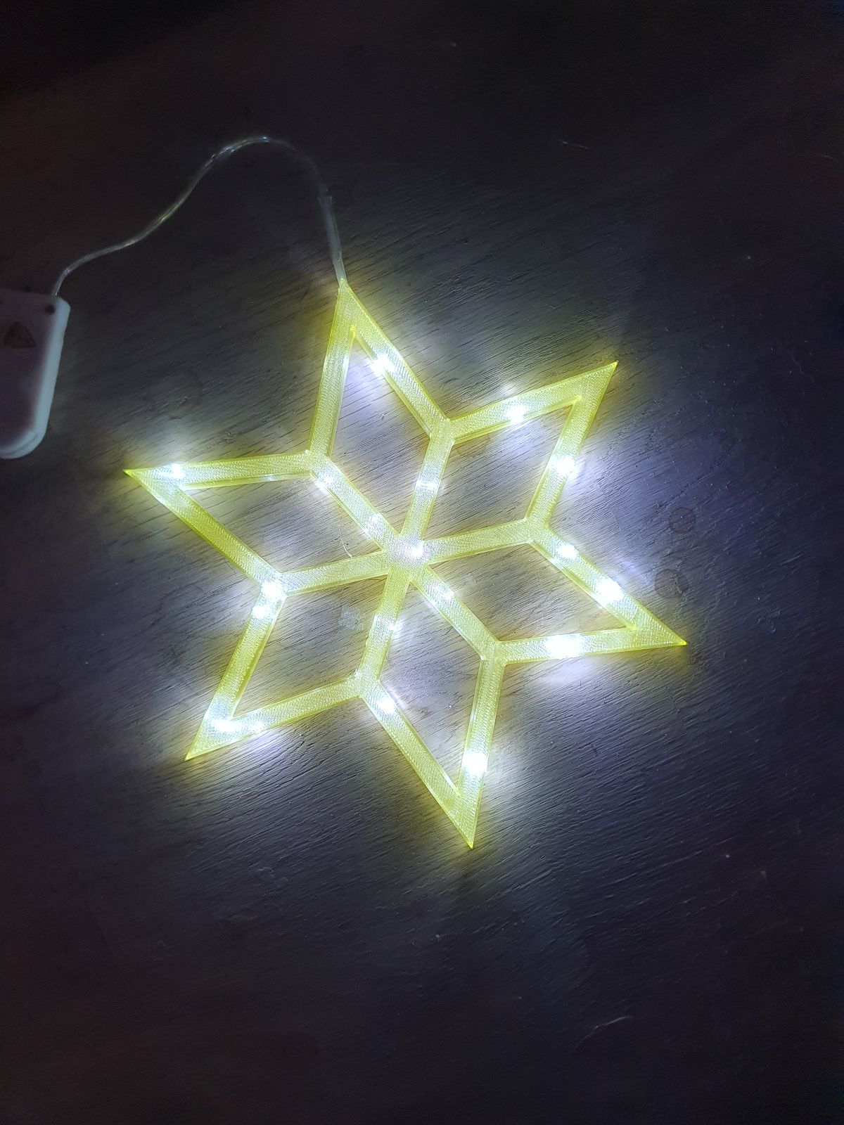 Christmas star LED by fskifte | Download free STL model | Printables.com