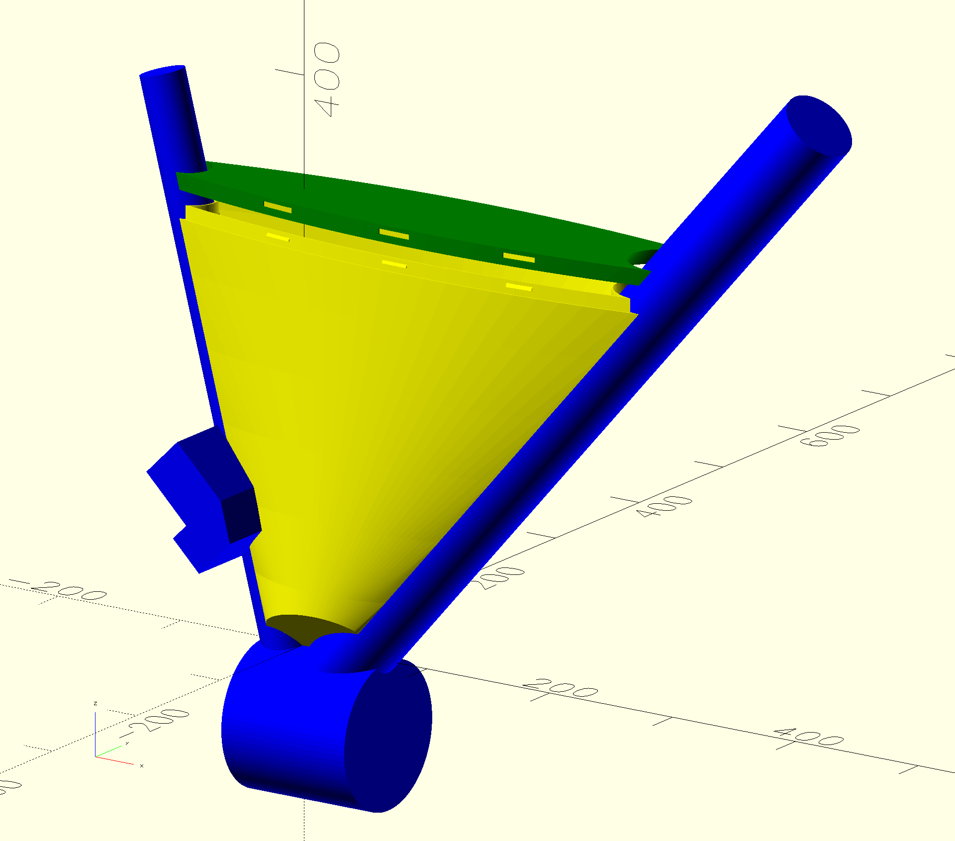 Bike trunk / case inside center triangle [ OpenSCAD ] by ShtopoRrr ...