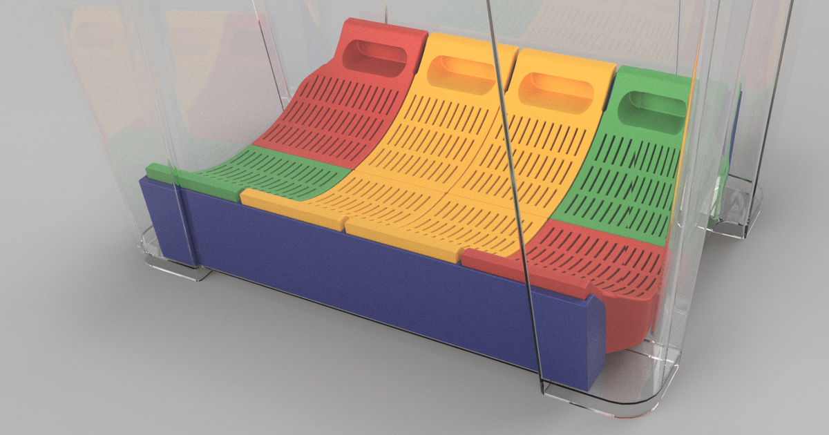 Samla 22L Silica gel container drybox V2 by Frantisek23 | Download free ...