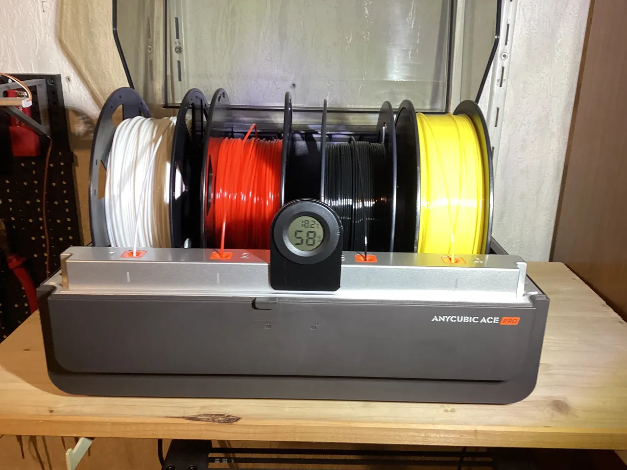 Anycubic Kobra 3 Combo ACE Pro Hygrometer by FutureLab | Download free STL model | Printables.com